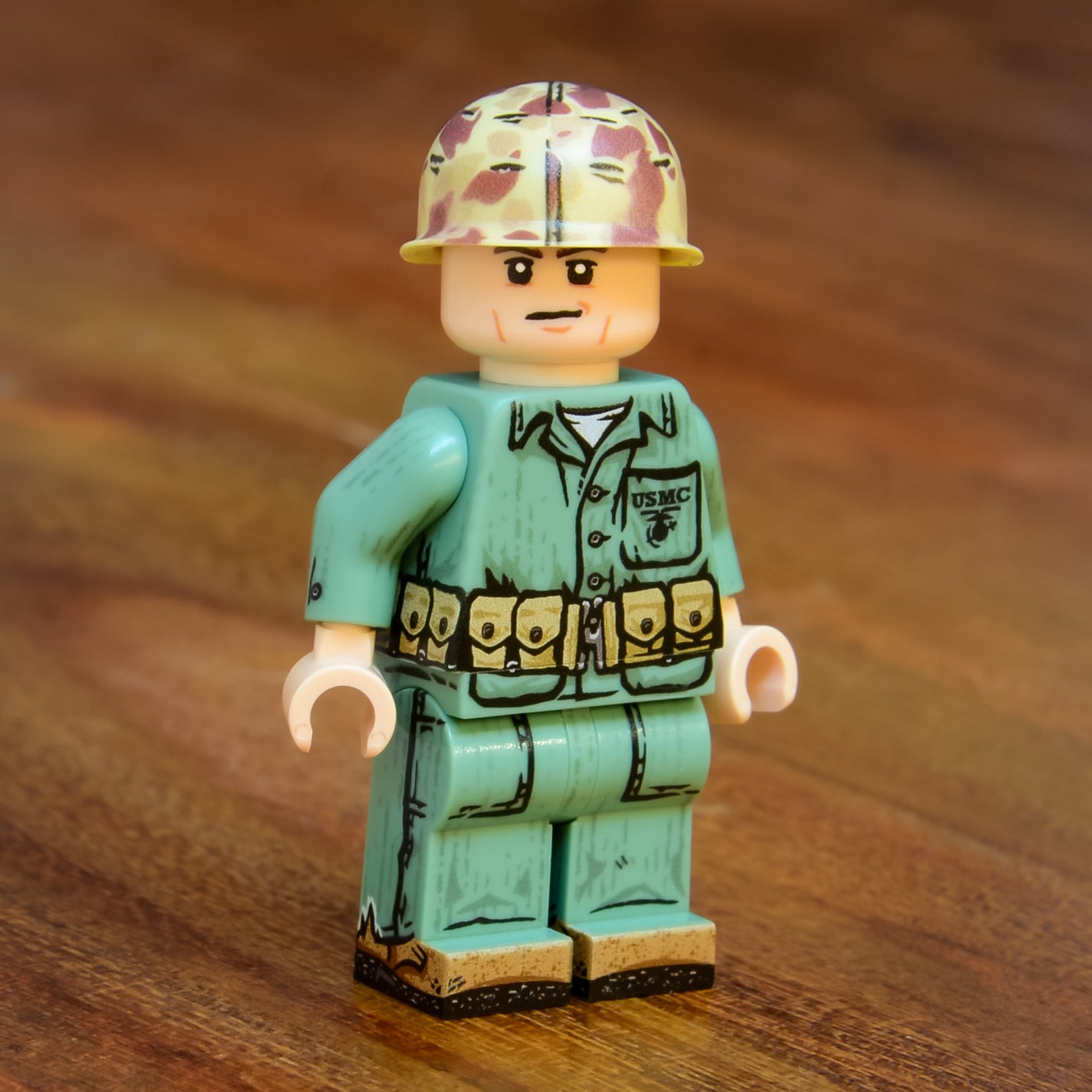 Brick Warp | WWII US MARINE (No.17) – War Brick Headquarter