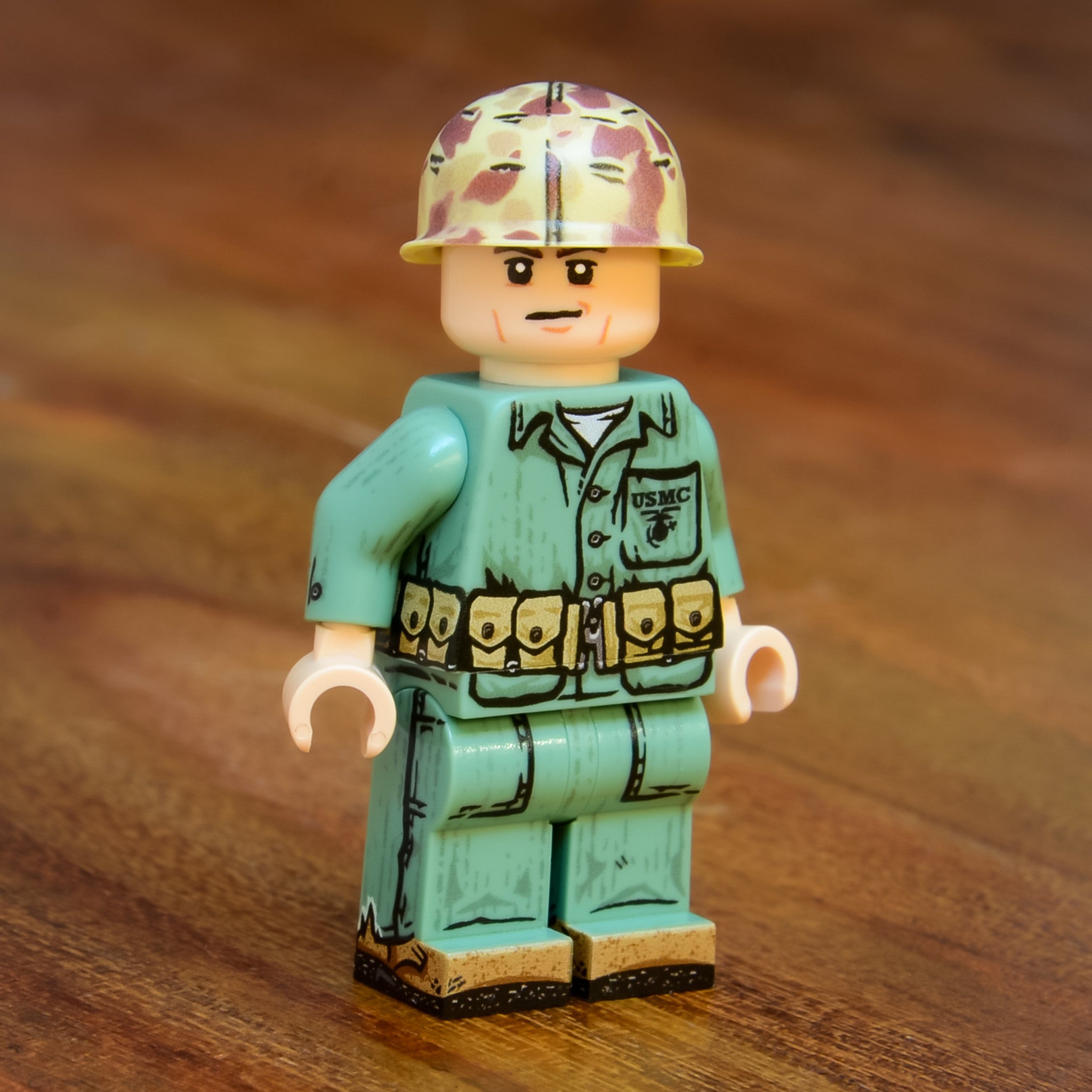 Brick Warp | WWII US MARINE (No.17) – War Brick Headquarter