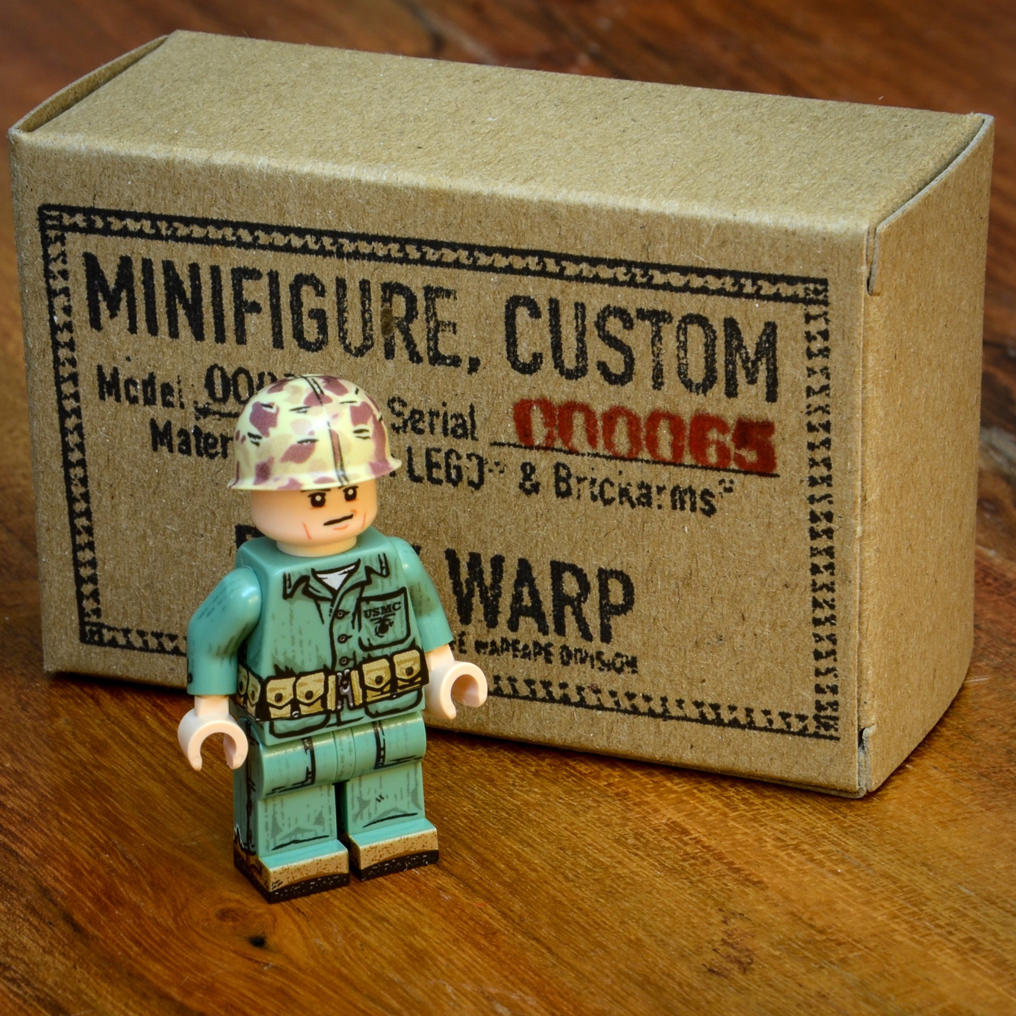 Brick Warp | WWII US MARINE (No.17) – War Brick Headquarter