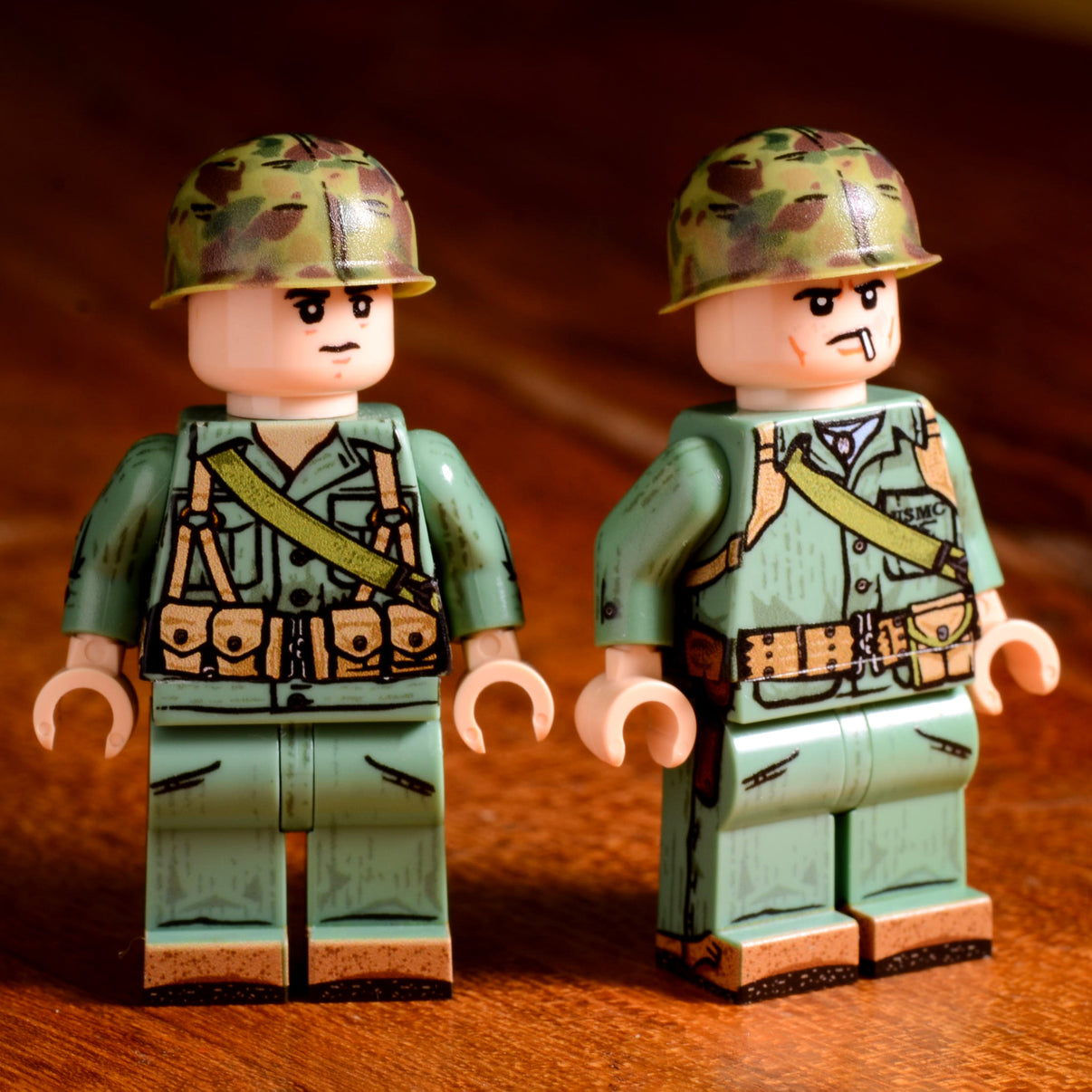 BrickWarp| WWII US Marine Machine Gun Team - Peleliu 1944 (No.84) – War ...