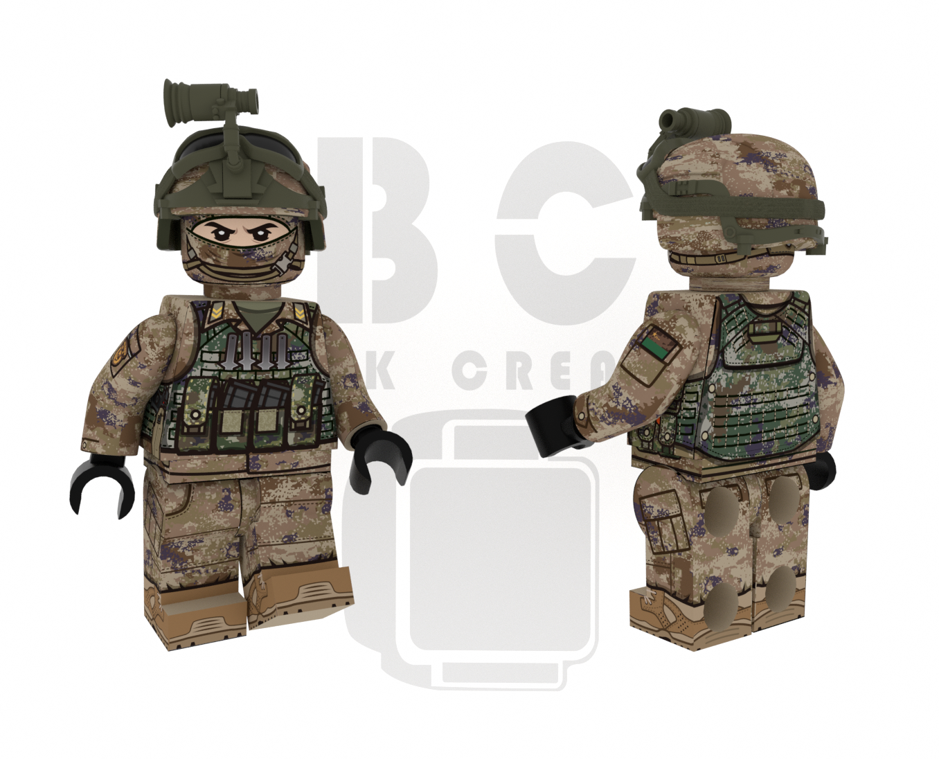Brick Creator | PLA SOF Southern Command – War Brick Headquarter