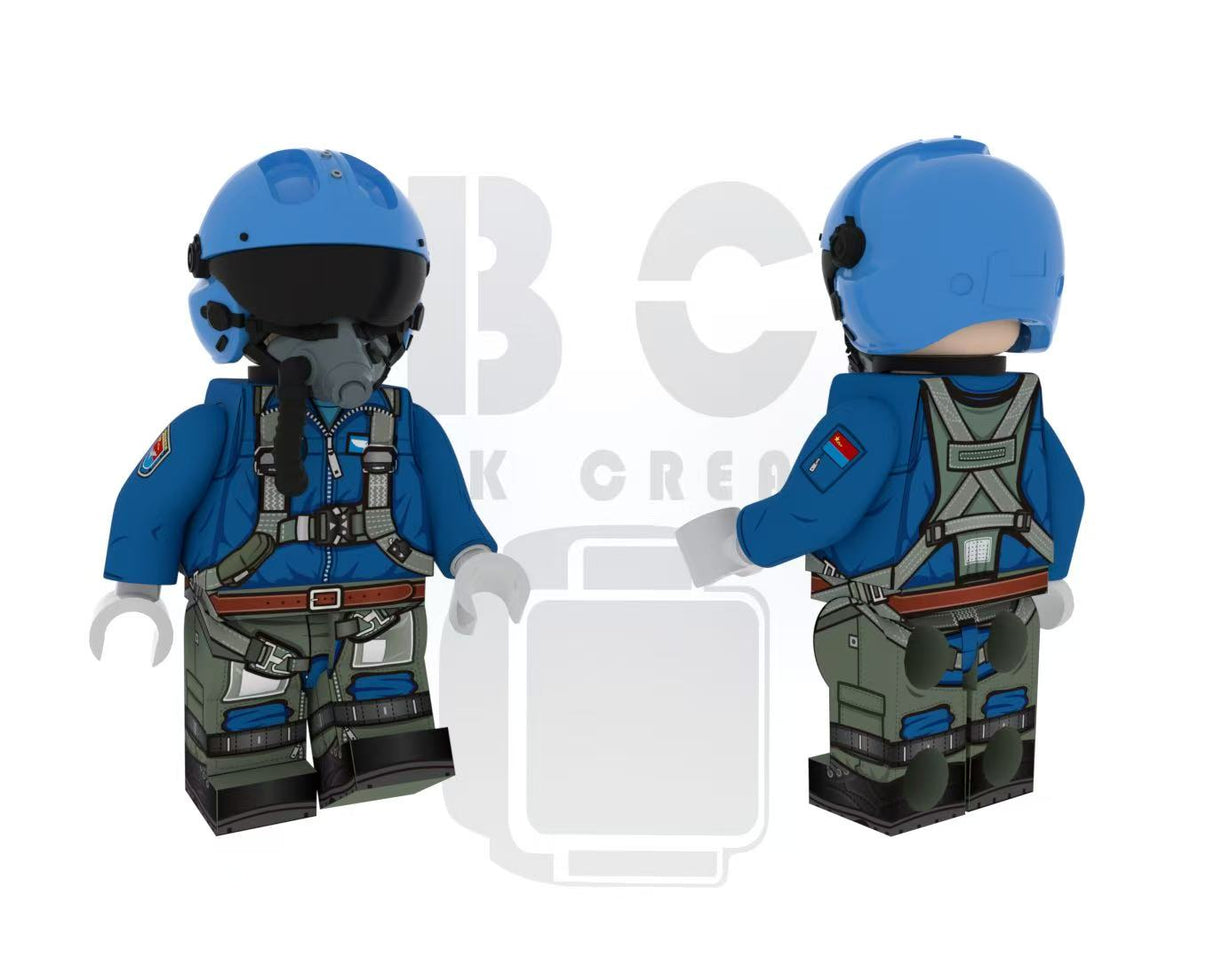 Brick Creator | PLA Pilot – War Brick Headquarter