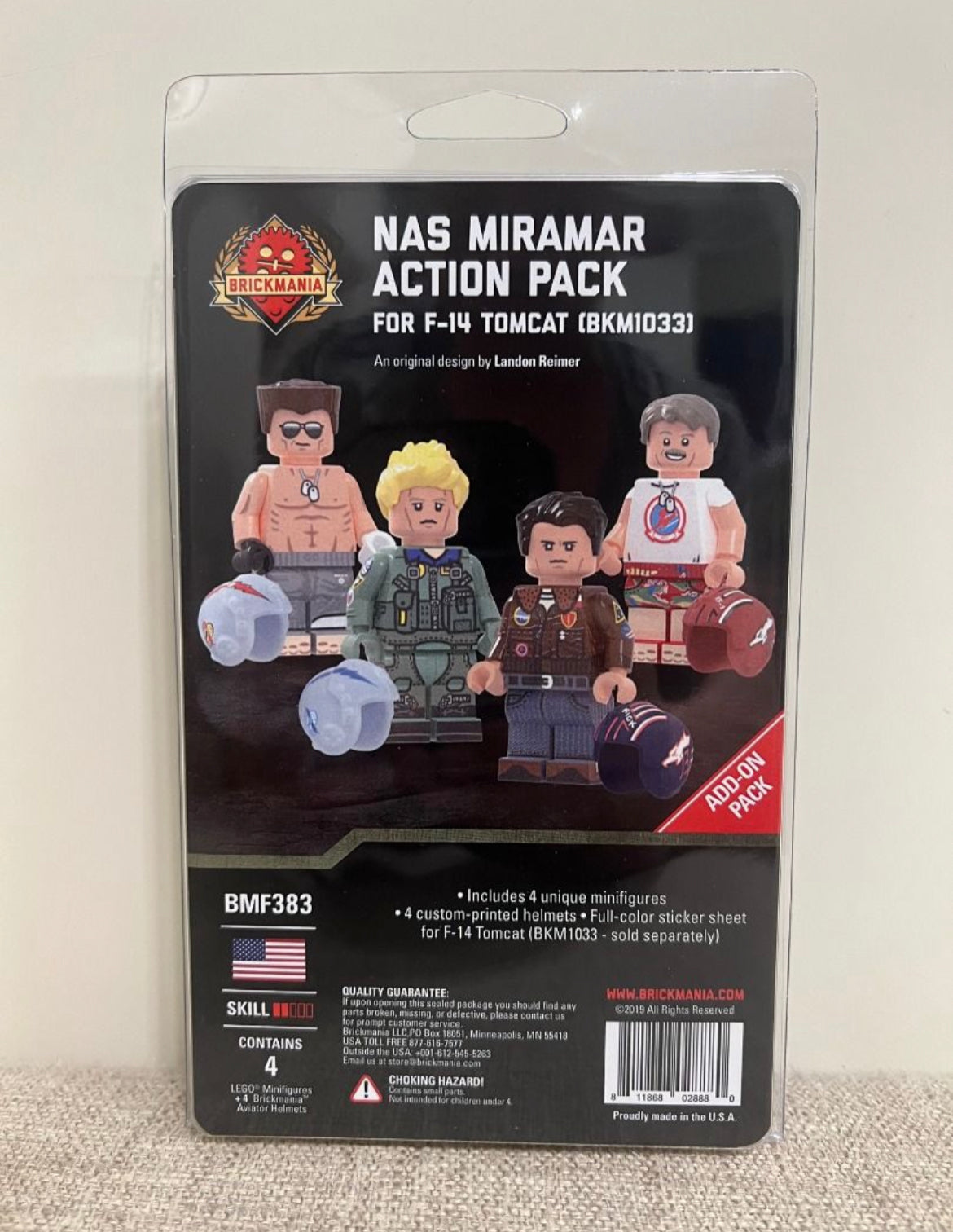 BKM | OG Top Gun Action Pack – War Brick Headquarter