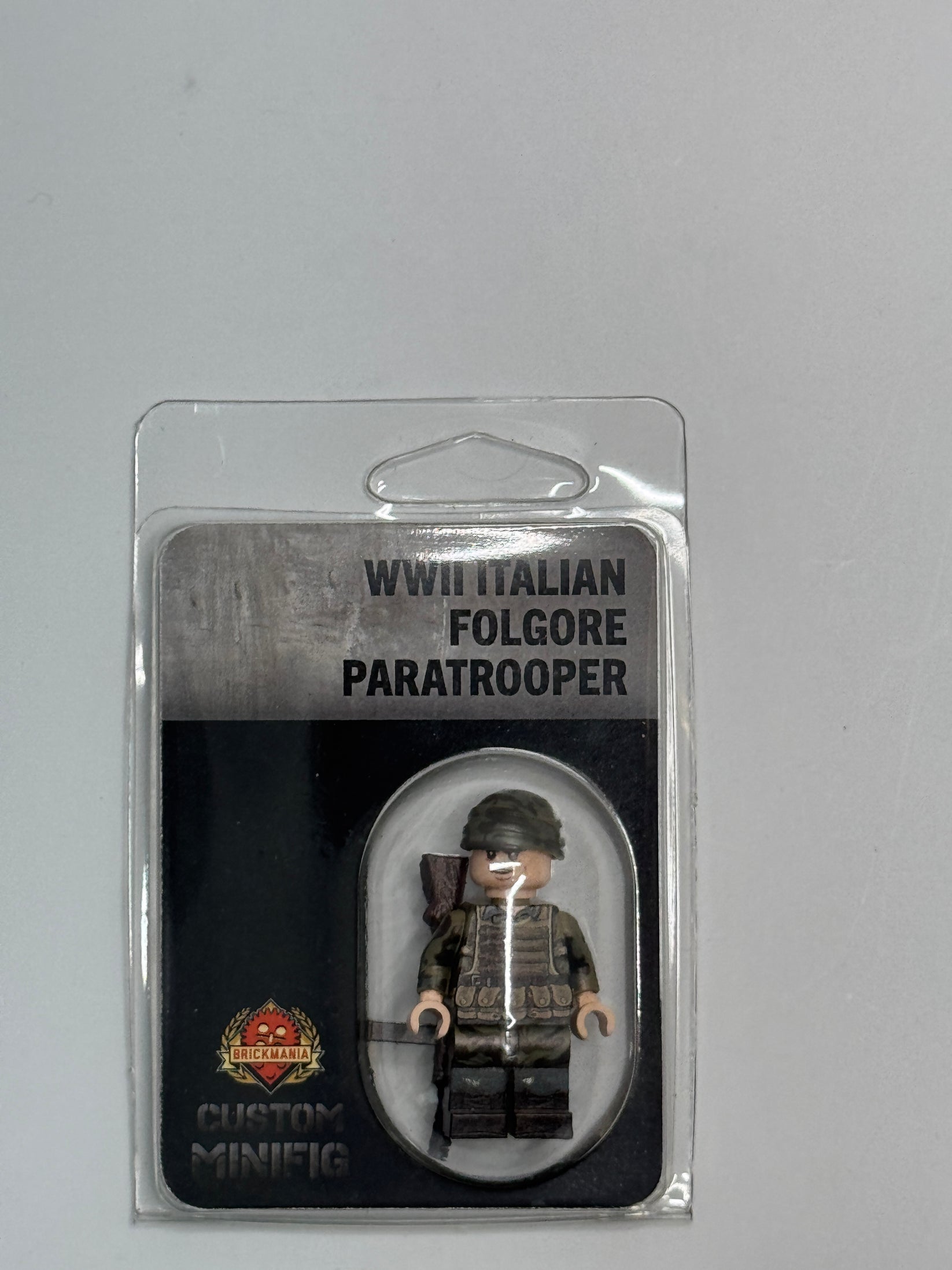 Brickmania | WWII Italian Folgore Paratrooper – War Brick Headquarter