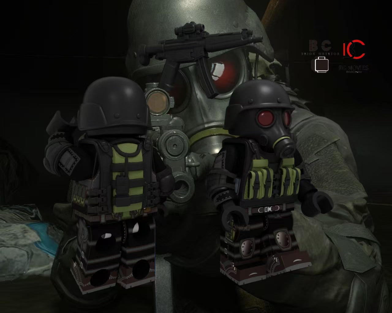 Brick Creator | RE HUNK – War Brick Headquarter