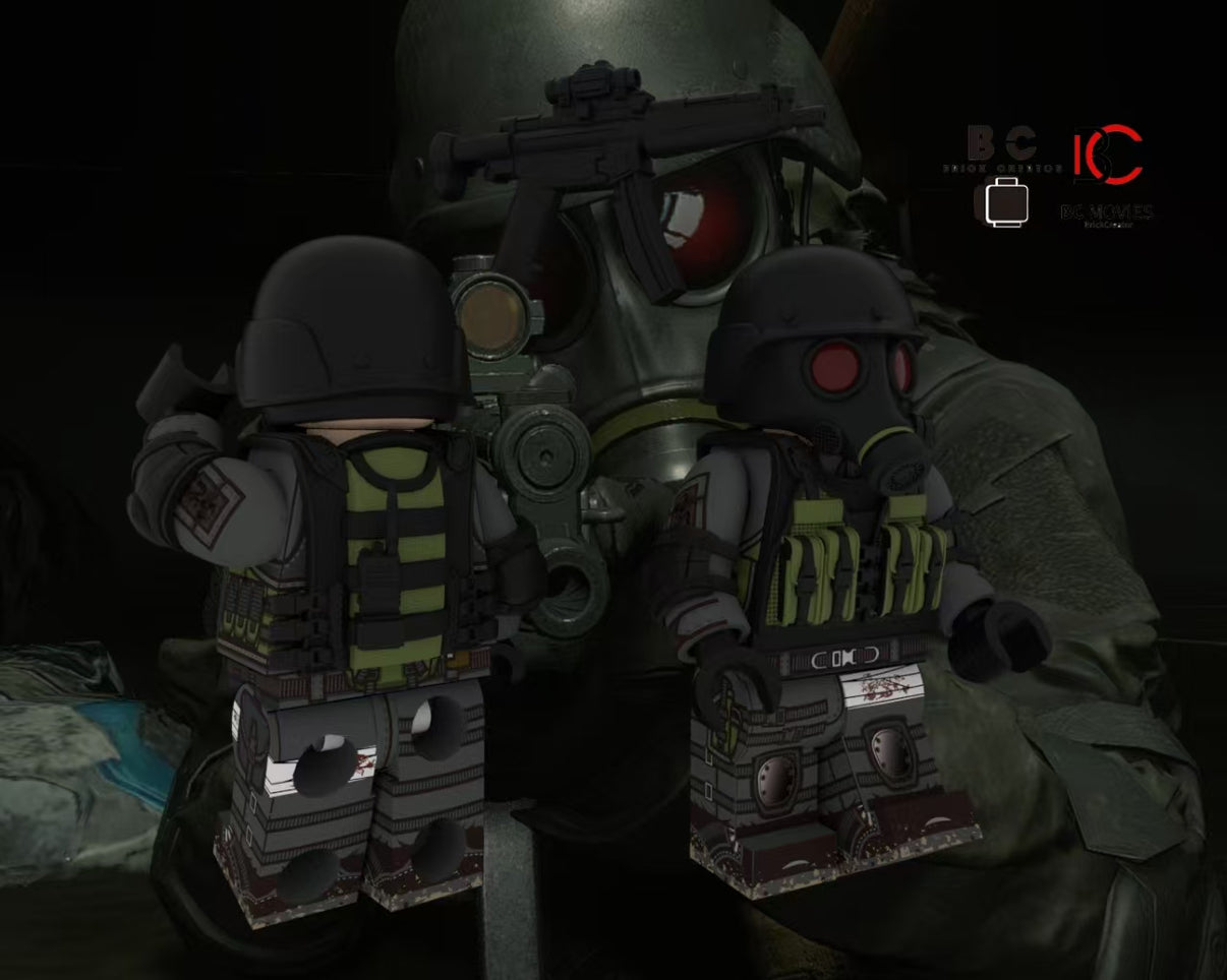 Brick Creator | RE HUNK – War Brick Headquarter