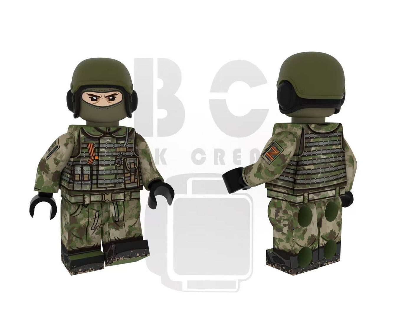 Brick Creator | Russian Armour Crewman V.2 (Limited Batch) – War Brick ...