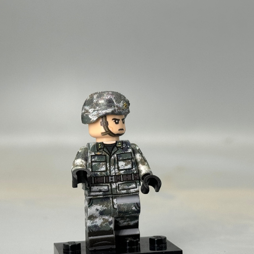 BrickCreator | PLA solider in 07 Uniform – War Brick Headquarter