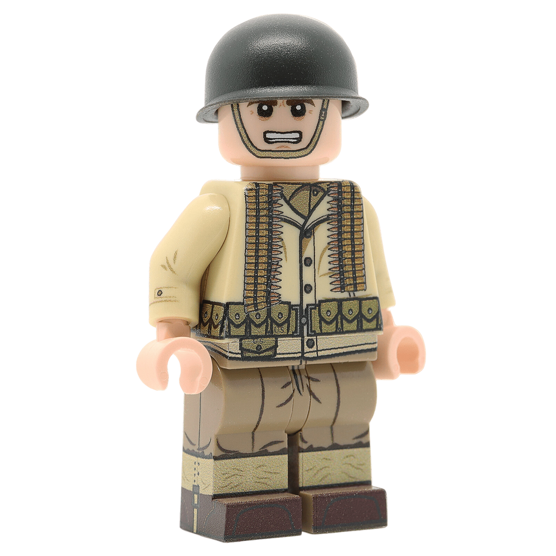 United Bricks | WW2 U.S. Army Machine Gun Team – War Brick Headquarter