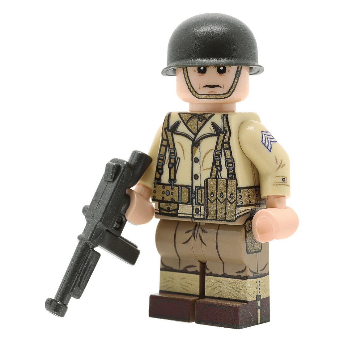 United Bricks | WW2 U.S. Army Sergeant – War Brick Headquarter