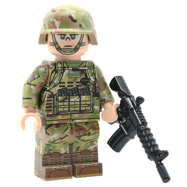 United Bricks | Modern U.S. Army Soldier – War Brick Headquarter