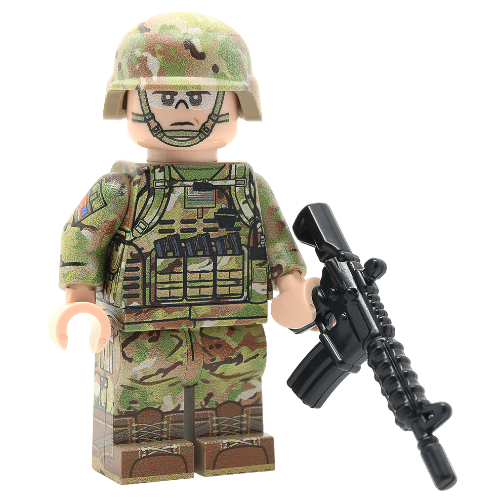 United Bricks | Modern U.S. Army Soldier – War Brick Headquarter