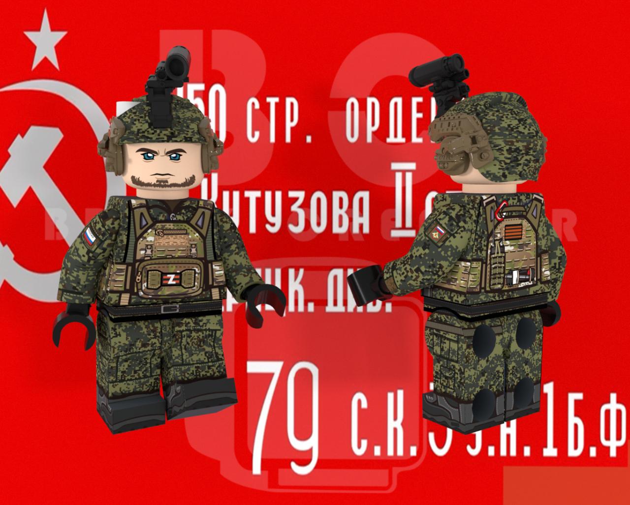 Brick Creator | Russian SSO SOF Operators – War Brick Headquarter