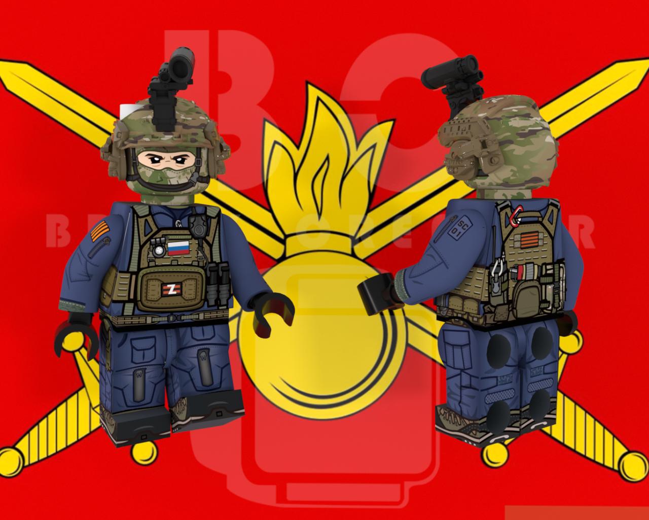 Brick Creator | Russian SSO SOF Operators – War Brick Headquarter